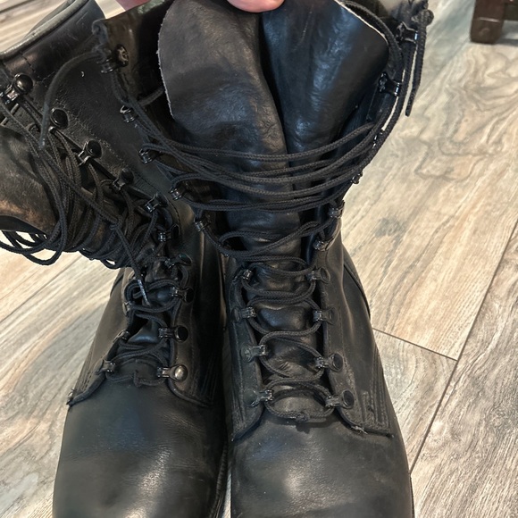 Nathan Hack | Shoes | Vintage Nathan Hack Ripple Sole Black Military ...